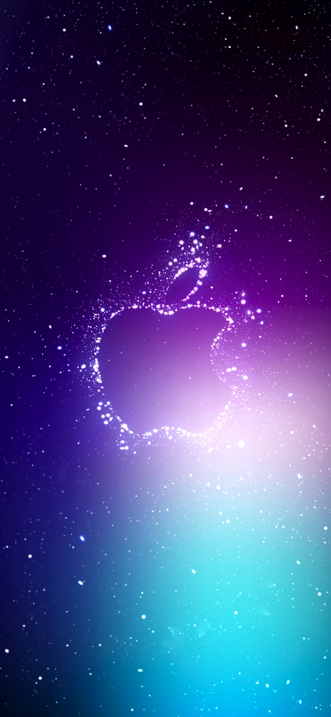 Обои яблоко, apple, атмосфера, космос, Астрономия для iPhone X / XS ...